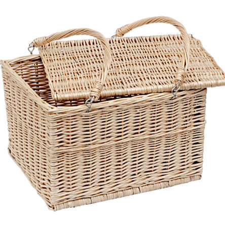 Wicker picnic basket store